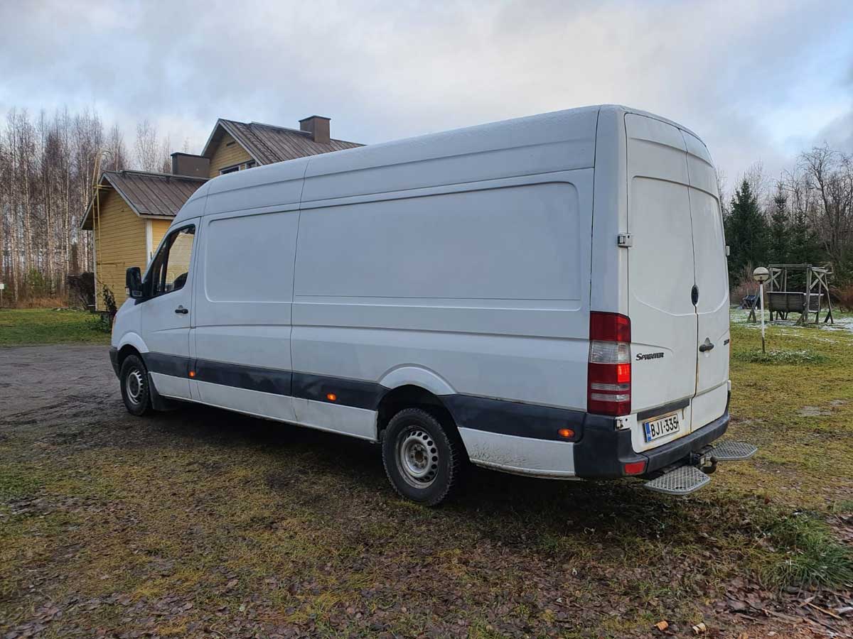 Vuokrataan MB Sprinter 351 CDi Maxi Pakettiauto, Karttula, Kuopio - KKA ...